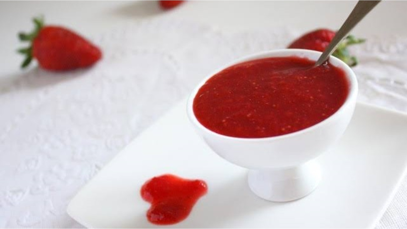طريقه عمل صوص الفراوله...